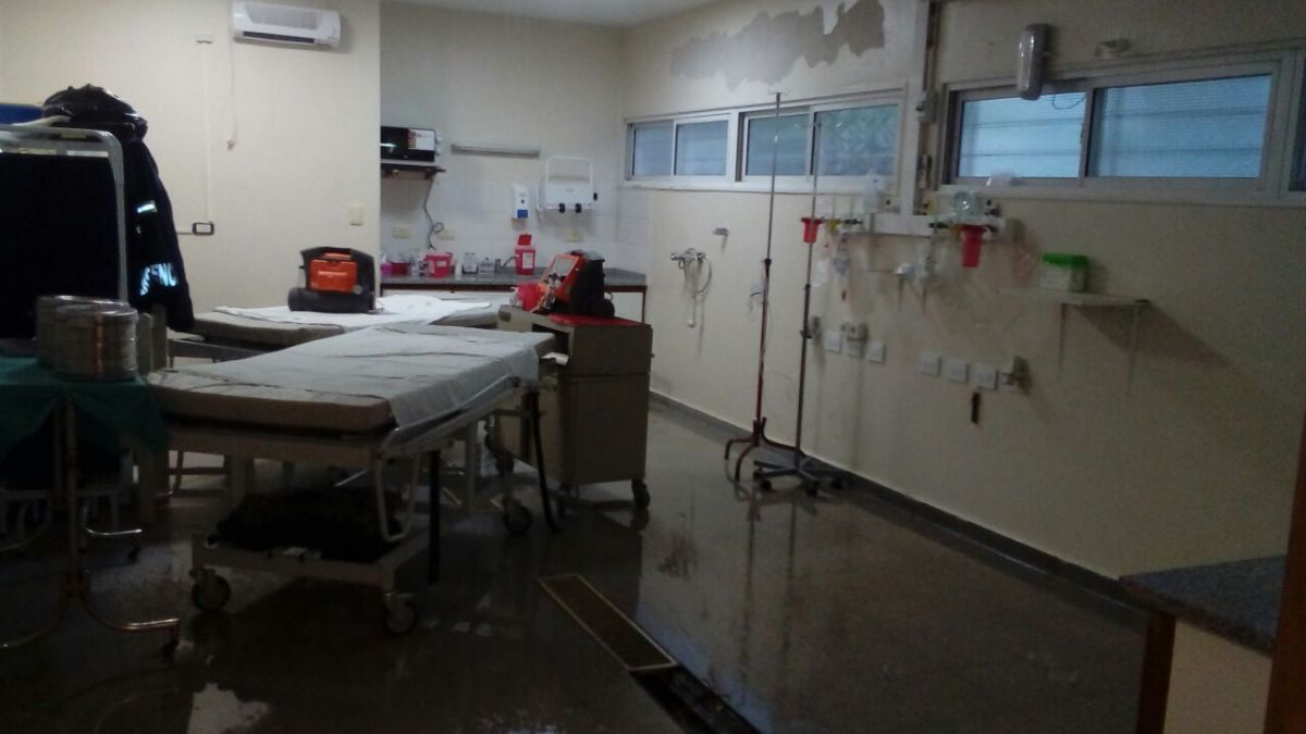 ¡Mirá cómo quedó la sala de guardia del hospital! | ANR :: Agencia de ...